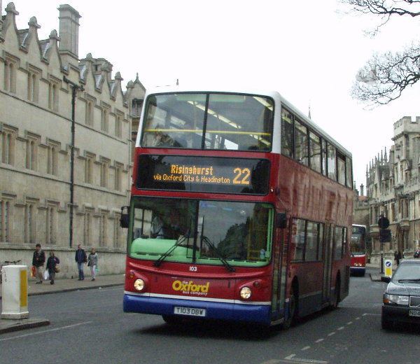 Oxford & Chiltern Bus Page - Weekly News update